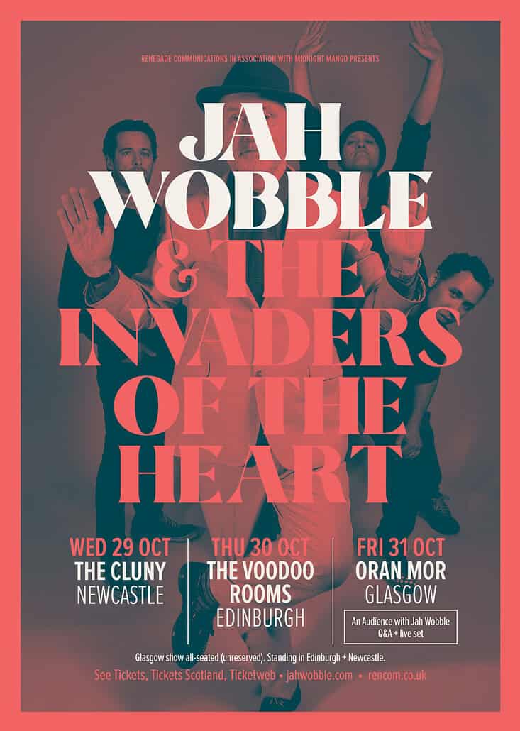Jah Wobble & The Invaders of the Heart - Renegade Communications